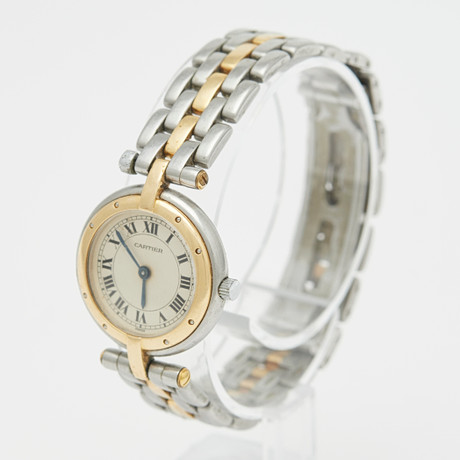 Cartier, armbandsur/damklocka, modell 'Panthère', quartzwerk, Schweiz ...