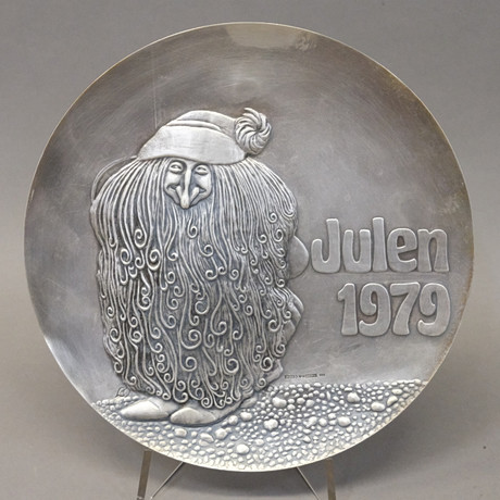 MINNESTALLRIK SILVER JULEN 1979. Silver & Metall - Silver - Auctionet