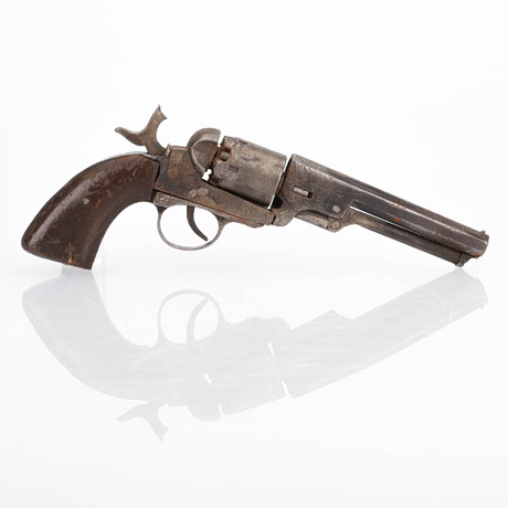 REVOLVER, Colt type, trol. Belgium, 1860s/70s. Weapons & Militaria ...