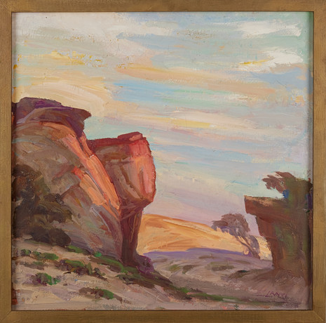 EMILIO LANZI, (Switzerland 1884-1965) landscape, probably from ...