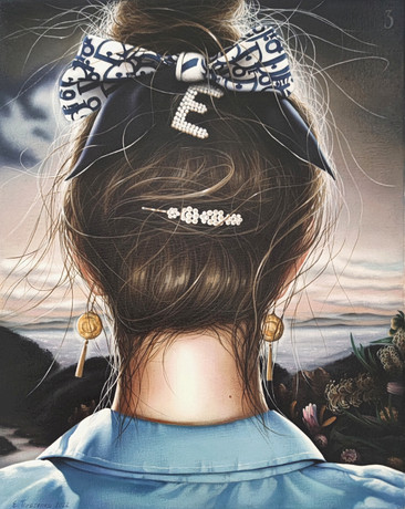 ELENA TARASENKO (GEB. 1981). prydnadssak. Konst - Måleri - Auctionet