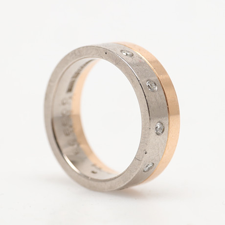 ALLIANCE RING, in 18K gold. Jewellery & Gemstones - Alliance rings ...