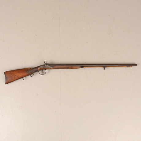 SHOTGUN, double barrel, percussion lock, France, early 19th century ...