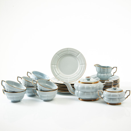 ARTHUR PERCY, "Grand", tea set, 19 dlr, porcelain, Gefle, 1920/30s ...