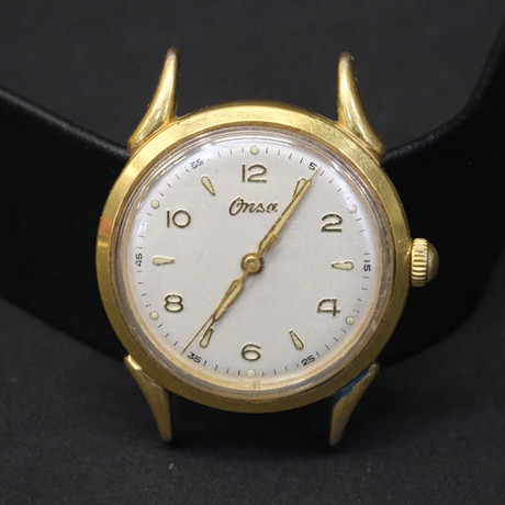 ONSA, GENTLEMEN, 1960s, GOLD DOUBLE. Clocks & Watches - Wristwatches ...