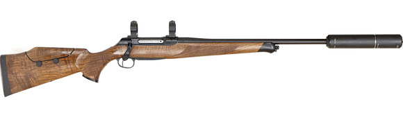 BULLET RIFLE WITH SILENCER, Repeater, made Sauer, model 202 Jaguar ...