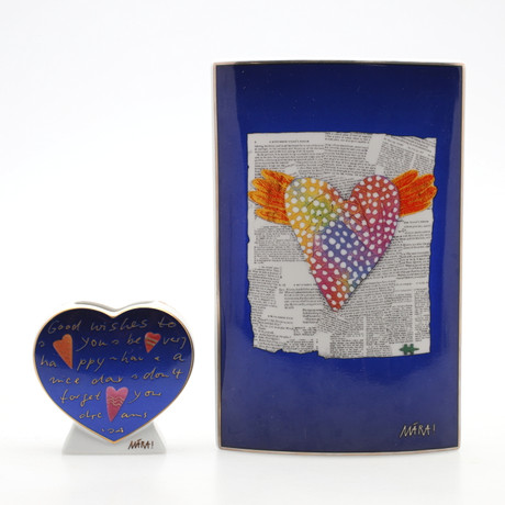 VASES, 2 pieces, porcelain, Mára, Goebel. Ceramics & Porcelain ...