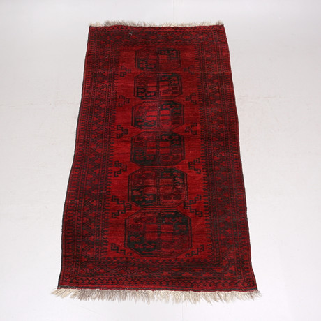 MATTA, handknuten, afghan, 231 x 121 cm. Mattor & Textil - Mattor ...