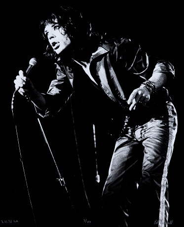 ED FINNELL (USA/SVERIGE, FÖDD 1956). Mick Jagger, The Rolling Stones ...