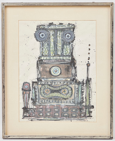 WALTER LOTHAR BRENDEL. Drawing, Untitled, 1974. Art - Drawings - Auctionet