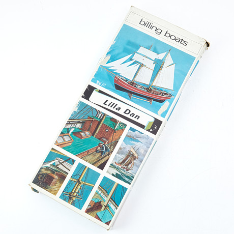 BOAT MODEL, "Little Dan", kit, Billing Boats Denmark, 80s. Toys - Toys ...