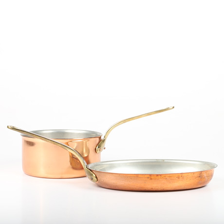 TRACTOR BOILERS, 2 pieces, copper. Silver & Metals - Pewter, Brass ...