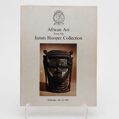 AUCTION CATALOGUE, "African Art from the James Hooper Collection ...