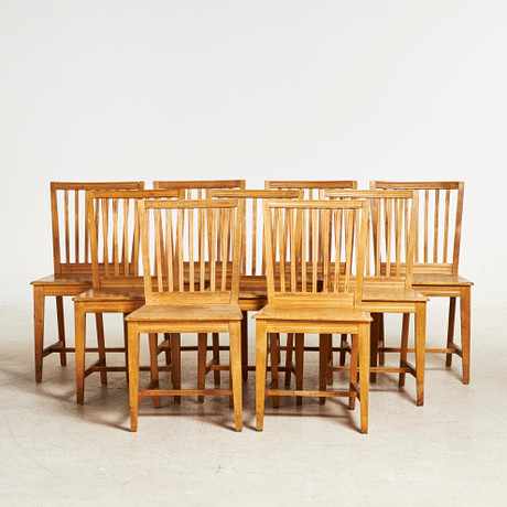 STOLAR, 9 st, s.k. leksandsstolar, Erkers Siljansnäs. Möbler - Fåtöljer ...