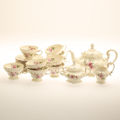 TEA SET, 12 pieces, porcelain, "Pompadour", Rosenthal. Ceramics ...