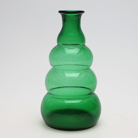 EDVIN OLLERS. Decanter/bottle, Limmared glassworks. Glass - Art glass ...