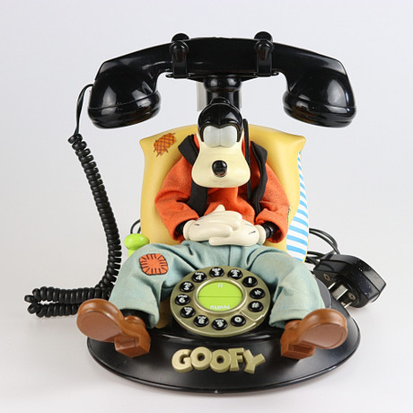 TELEPHONE, "Goofy", plastic and textile, Superfone, Holland, 1980s ...