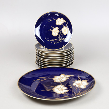 FRUIT SET, 13 pieces, Rosenthal. Ceramics & Porcelain - Tableware ...