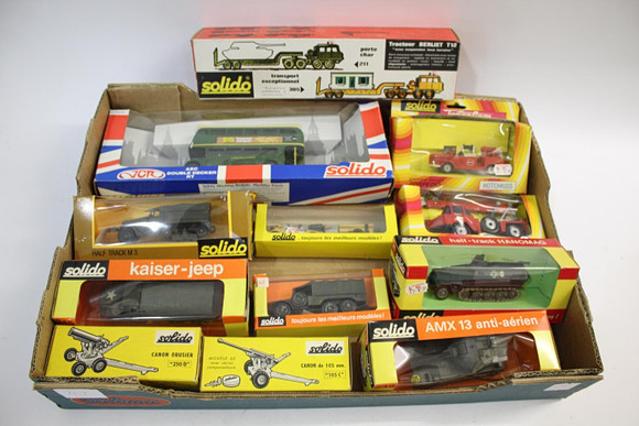 SOLIDO BOXED TANKS & OTHER MODELS. Toys - Toys - Auctionet