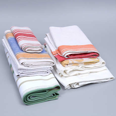 DUKAR, mindre parti mestadels LINNE. Mattor & Textil - Textil - Auctionet