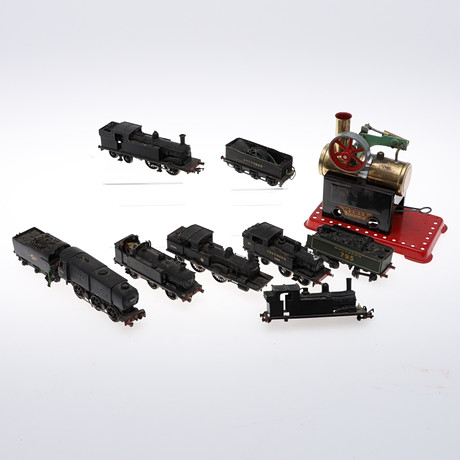 VARIOUS SCRATCH BUILT STEAM TRAIN LOCOMOTIVES AND TENDERS. Toys - Toys ...