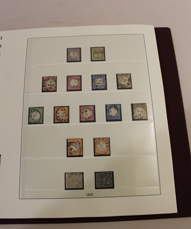 LARGE GERMAN STAMP COLLECTION. Coins, Medals & Stamps - Coins - Auctionet