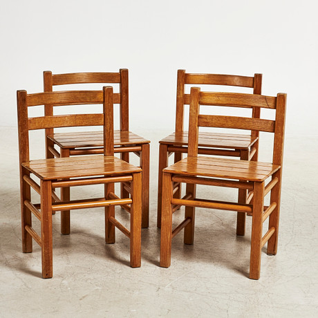 KARIN MOBRING. STOLAR, 4 st, "Stabil", Ikea, furu. Möbler - Fåtöljer ...