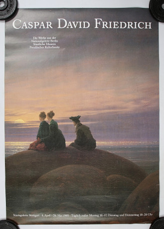 EXHIBITION POSTER. Caspar David Friedrich, 1985. Art - Other - Auctionet