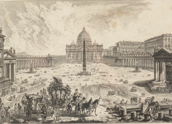 GIOVANNI BATTISTA PIRANESI. Copper engraving, 18th century. Art ...