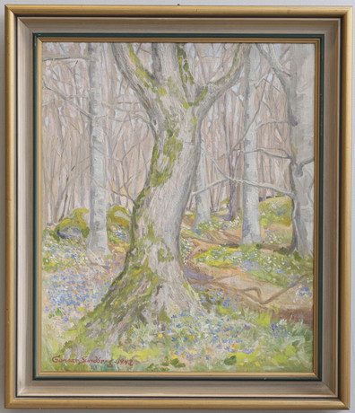 GUNNAR SUNDBERG. Oil on canvas, signed and dated 1942. Art - Paintings ...