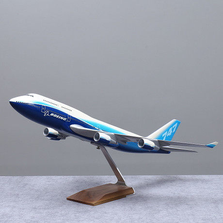 AIRCRAFT MODEL, BOEING 747, Pacific Miniatures. Composite material. On ...