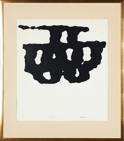 J M BUTTERWORTH. "Proteus I", signerad och daterad samt numrerad 3/10 ...