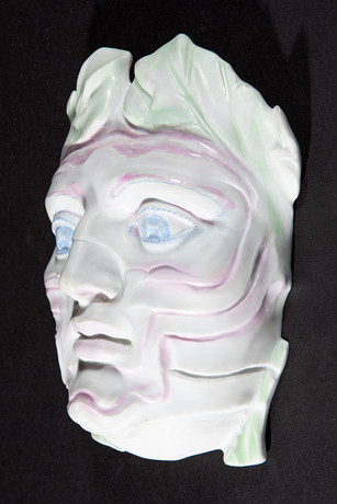 ERNST FUCHS. ROSENTHAL. Mask (80-27). Ceramics & Porcelain - European ...