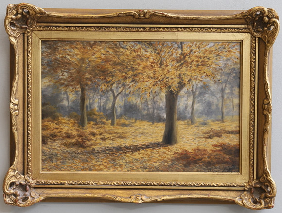EDWARD M. ELLIOT. oil on Board, signed. Art - Paintings - Auctionet