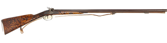 BUCKLE RIFLE/DOUBLE GUN, caliber 15mm. Weapons & Militaria - Guns ...