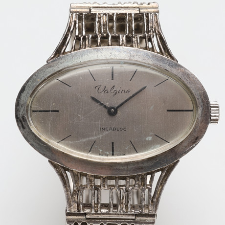 WRIST WATCH, Valgine, sterling silver, manual. Clocks & Watches ...