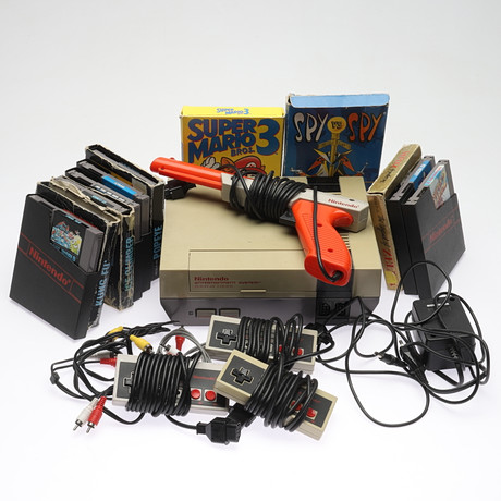 TV-SPEL, Nintendo 8-bitars med spel. Övrigt - Modern Teknik ...