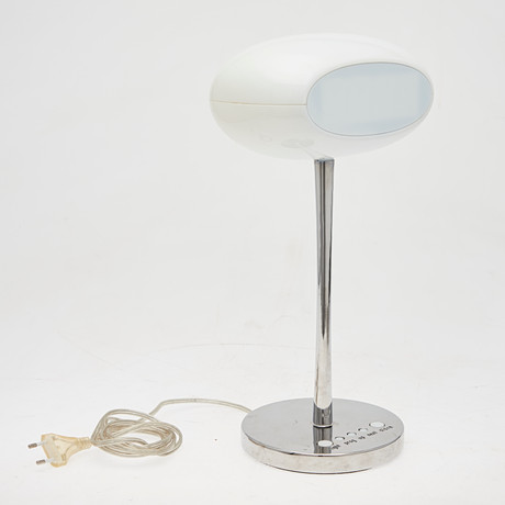 KARIM RASHID. Artemide, table lamp / clock, 'Time and Space' model ...