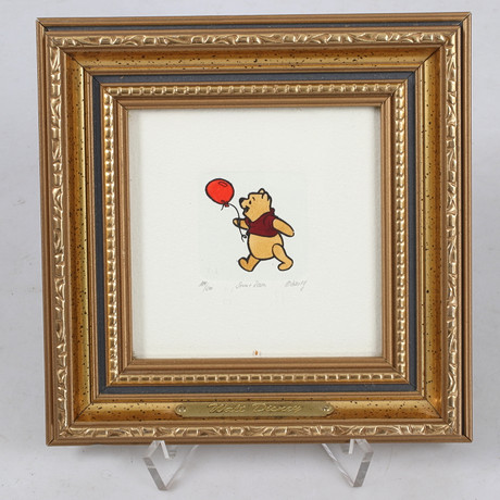 SOWA & REISER, WALT DISNEY. Color etching, Winnie the Pooh. Art ...