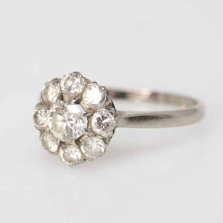 RING, i 18K vitguld. Smycken & Ädelstenar - Ringar - Auctionet