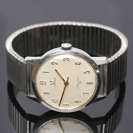 ARMBANDSUR, stål, Omega, Seamaster, 30, manuell, 1960-tal. Klockor & Ur ...