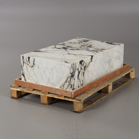 MENU "Plinth Low White Marble", designed by Norm Architects for Menu ...