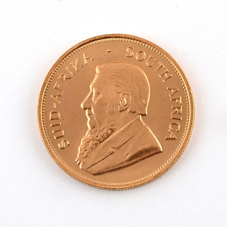 A GOLD KRUGERRAND. Coins, Medals & Stamps - Coins - Auctionet