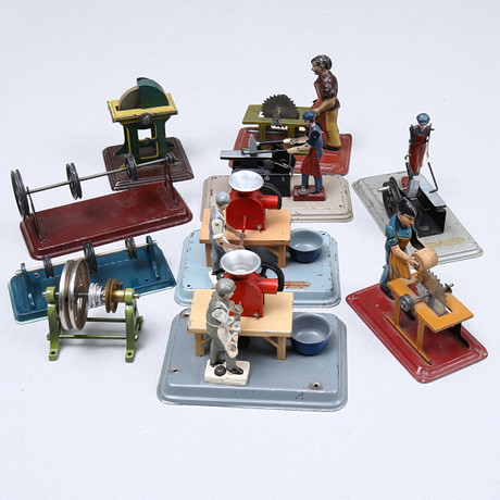 STEAM MACHINE ACCESSORIES i.a. Fleischmann, about 10 parts. Toys - Toys ...
