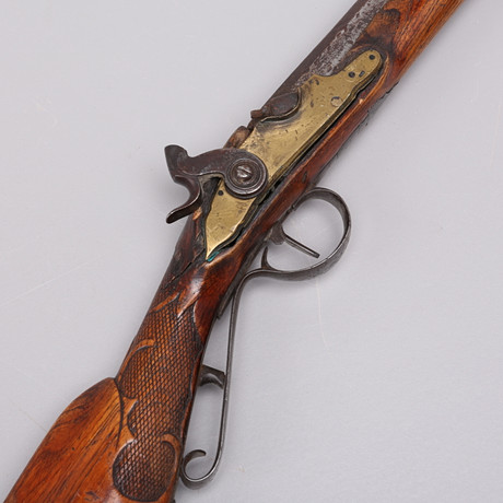 BLOCK RIFLE, early 1800s. Weapons & Militaria - Guns & Rifles - Auctionet