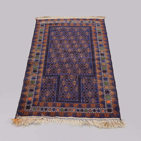 MATTA, blå, 1900-tal, 145 x 83 cm. Mattor & Textil - Mattor - Auctionet