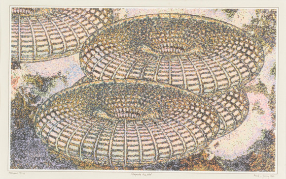 BECK O JUNG. Computer ink plot. Konst - Grafik - Auctionet