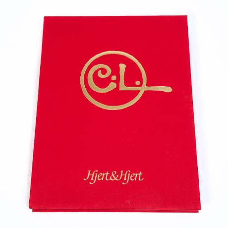 CARL LARSSON. After. folder with 6 etchings, "Carl Larsson, Graphic ...