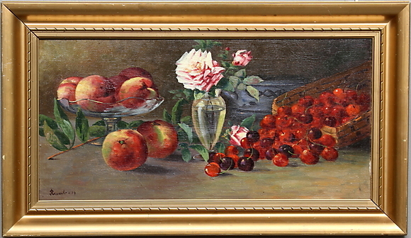 OTTO GUSTAF RAAB. Oil on canvas, signed and dated -19. Art - Paintings ...