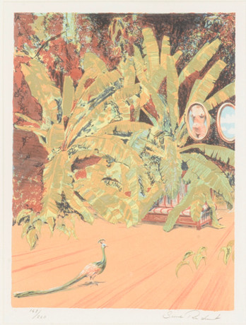 SUNE RUDNERT. Färglitografi. Konst - Grafik - Auctionet